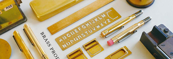 Traveler's Company Brass Collection from Urban Kit Supply