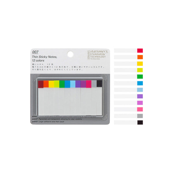 Stalogy Short Sticky Notes (6 colours) - Urban Kit Supply